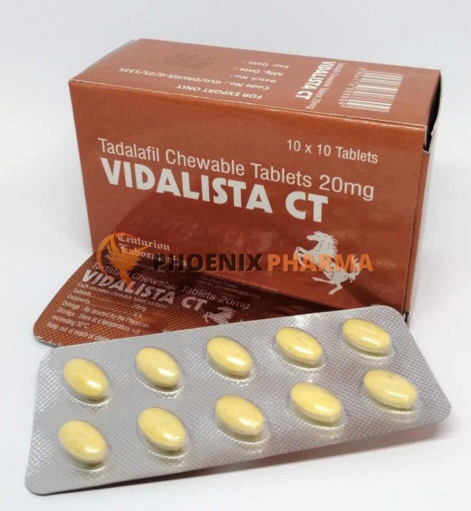 Vidalista CT 20 мг — купить в Украине, цена 350 грн